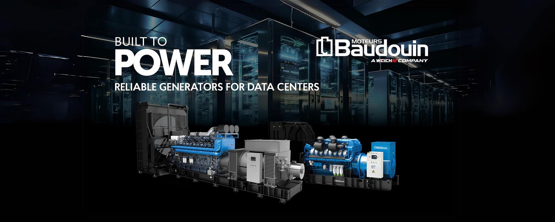 baudouin diesel generator genset for data center